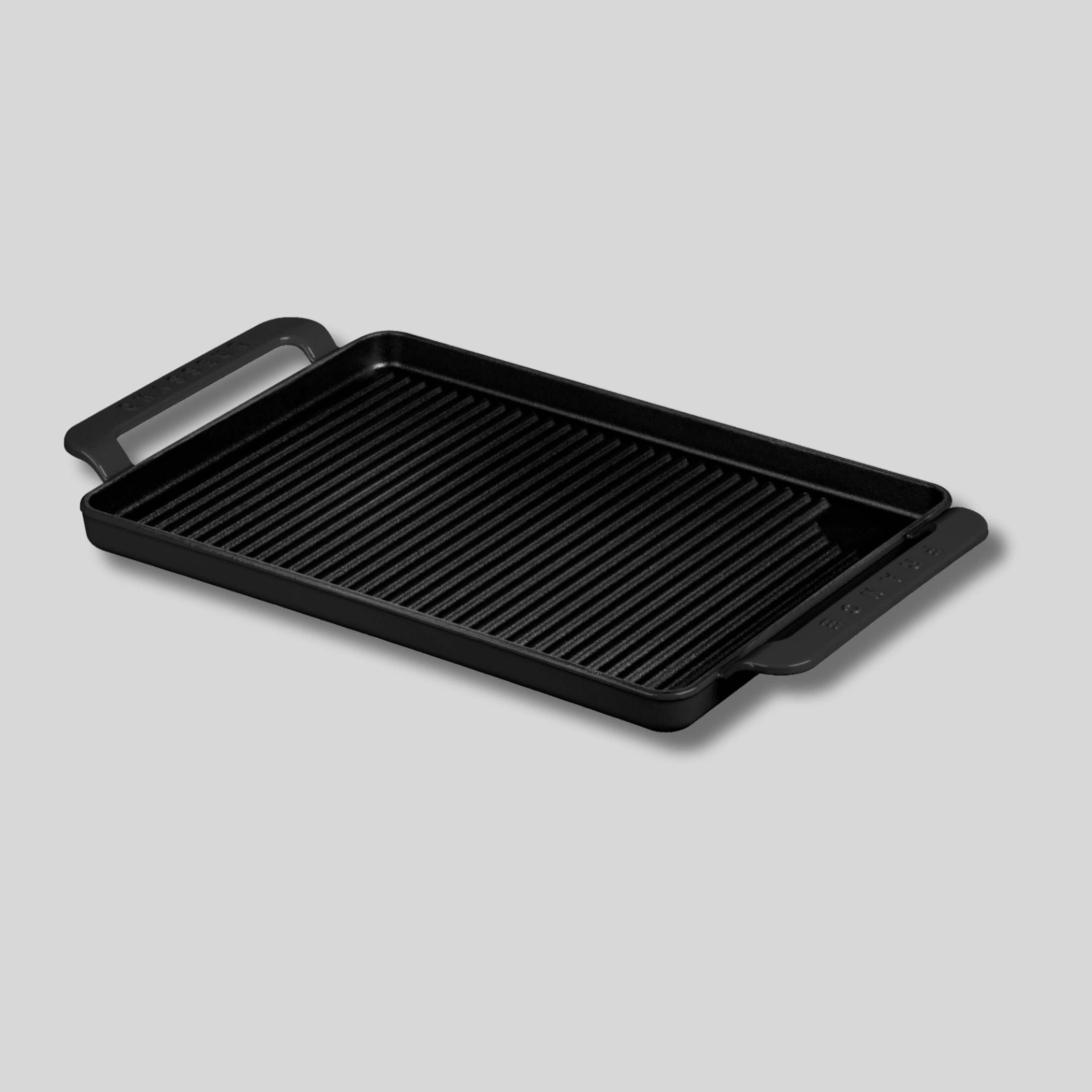Chasseur 42 x 24cm Rectangular Grill Pan - Matt Black – Dexam